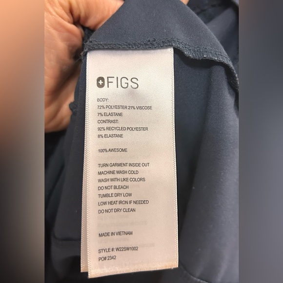 Figs | Tops | Figs Montex Classic Mock Neck Scrub Top Night Sky Limited ...